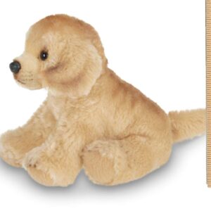 Bearington Lil' Goldie The Golden Retriever Stuffed Animal, 6.5 Inch Stuffed Dog