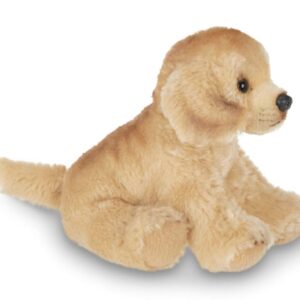 Bearington Lil' Goldie The Golden Retriever Stuffed Animal, 6.5 Inch Stuffed Dog