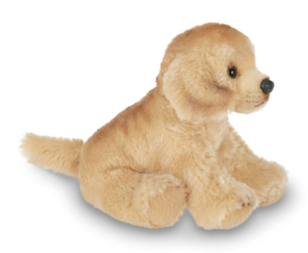 Bearington Lil' Goldie The Golden Retriever Stuffed Animal, 6.5 Inch Stuffed Dog