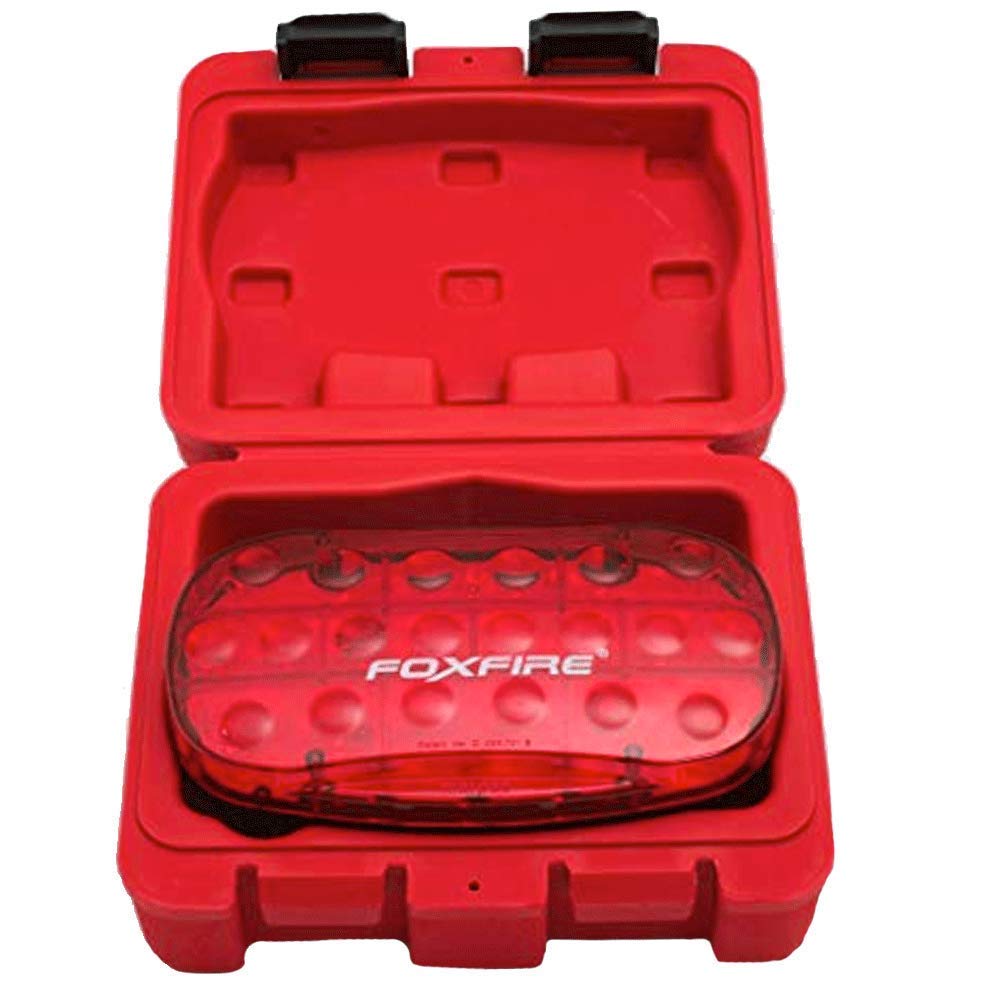 FOXFIRE FLLK-R Logger Lite Kit for Vehicle Safety, Logging Trucks, Utility Pole Transportation, Red