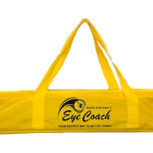 BILLIE JEAN KING'S Eye Coach Carrying Bag, Portable Tennis Trainer Carrying Bag