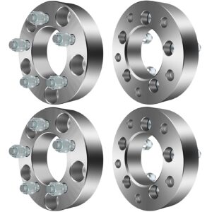 AUTOMUTO 4set 1.5" Thick 5 Lug Wheel Spacers Adapters 5x135 to 5x4.5 12x1.5 Studs fit for 1998-2002 for Expedition Wheel adapters for Navigator Wheel adapters