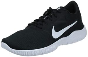 nike men's flex experience run 9 shoe, black/white-dark smoke grey, 11 regular us