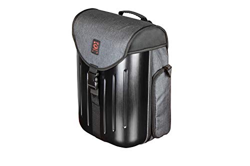 Battle Pack Hard Shell DJ Backpack -Charcoal Black