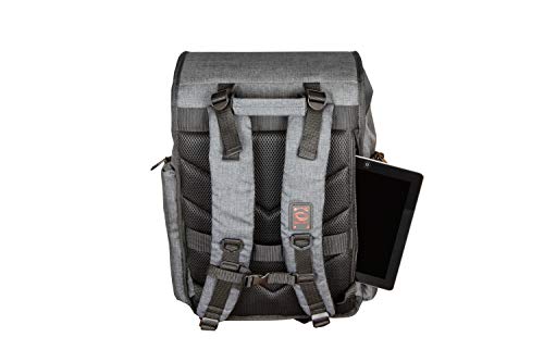 Battle Pack Hard Shell DJ Backpack -Charcoal Black