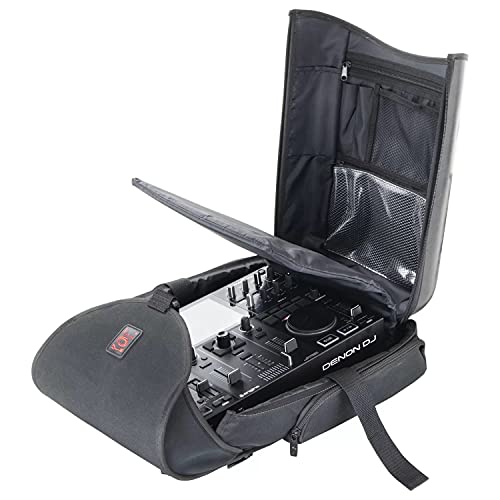 Battle Pack Hard Shell DJ Backpack -Black