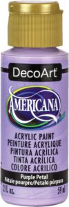 deco art americana acrylic paint 2oz-purple petal,