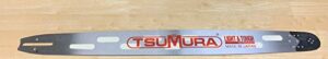 tsumura 32" light weight guide bar 3/8-063-105dl compatible with makita compatible with husqvarna jon 323rndd009