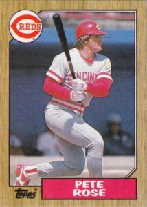 1987 topps #200 pete rose cincinnati reds nm-mt mlb baseball