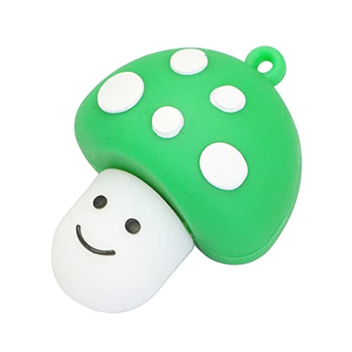 32GB Mushroom Shape USB Flash Drive USB Drive USB Stick USB Flash Disk USB Disk Thumb Drive Pen Drive U Disk PenDrive Memory Stick External Storage Flash Memory USB Storage USB 2.0 Stick (Green)