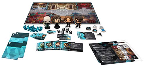 Funko Games Funko Harry Potter 100 Funkoverse - (4 Character Pack) ENGLISH Board Game, Multi Colour - Light Strategy Board Game for Children & Adults (Ages 10+) - 2-4 Players - Gift Idea