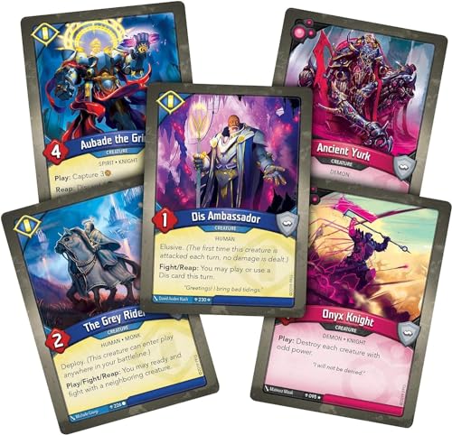 Fantasy Flight Games KeyForge Age of Ascension 1 - Pack Archon Deck Display | Fast-Paced Card Game | Strategy Game for Adults and Teens | Ages 14+ | 2 Players | Average Playtime 45 Minutes | Made