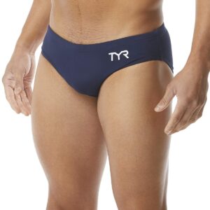 TYR RWDO6A40138 Male Waterpolo Breakaway Navy 38