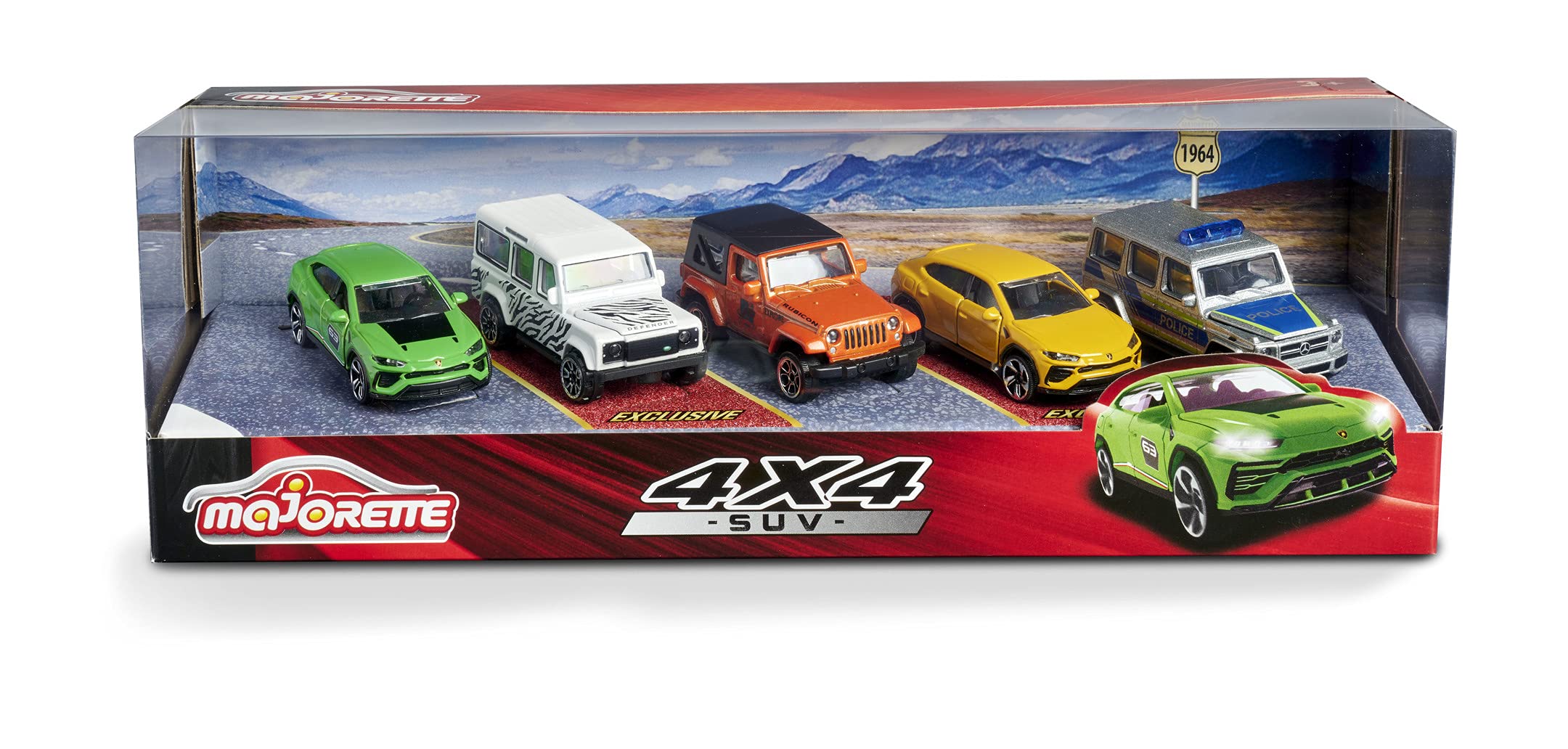 Majorette SUV 5 Pack