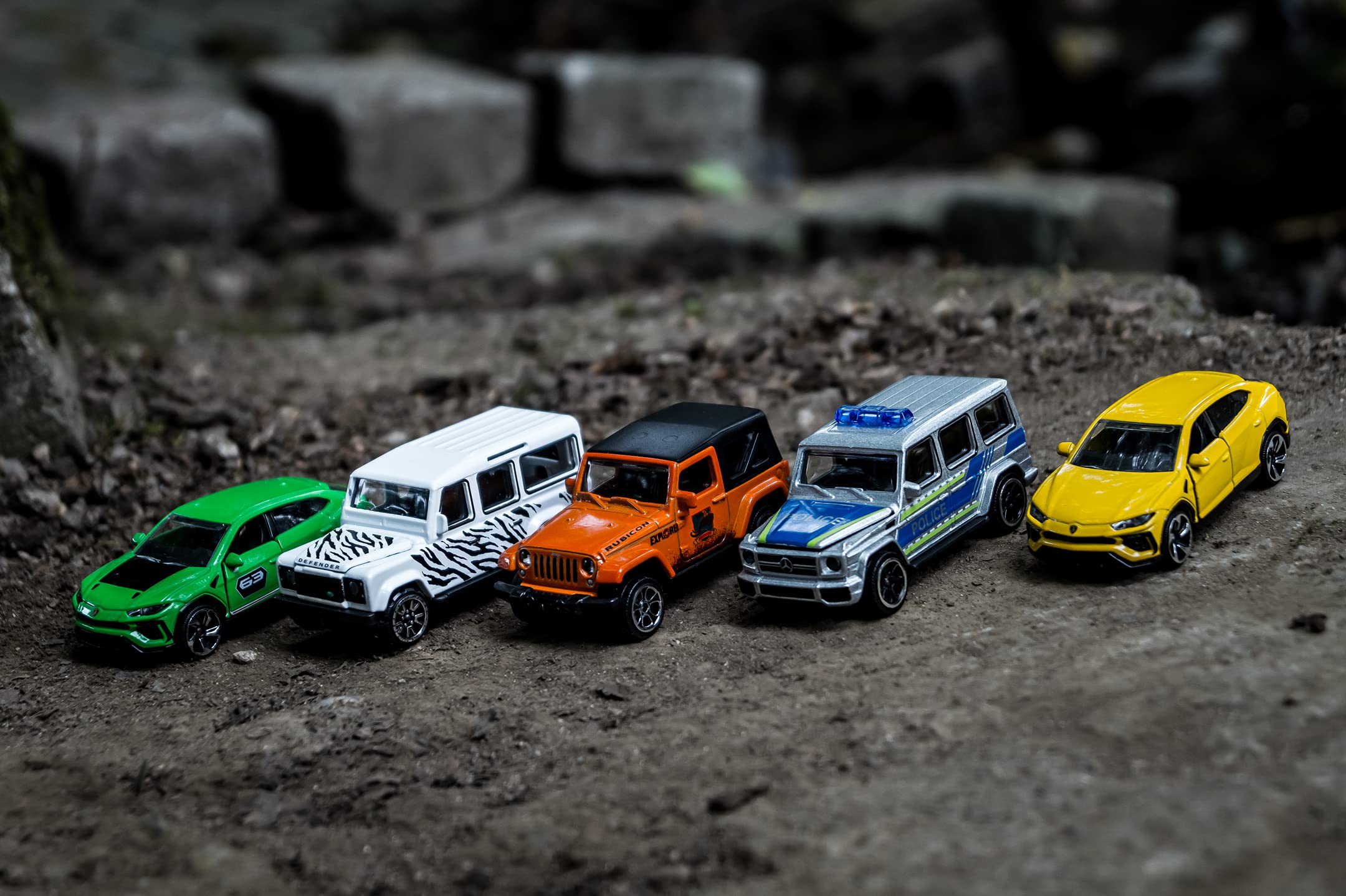 Majorette SUV 5 Pack