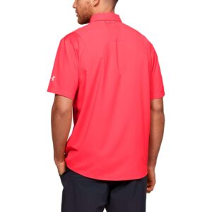 Under Armour Outerwear Tide Chaser 2.0 Fish Short Sleeve T-shirt, Rush Red (820)/Rush Red, Small