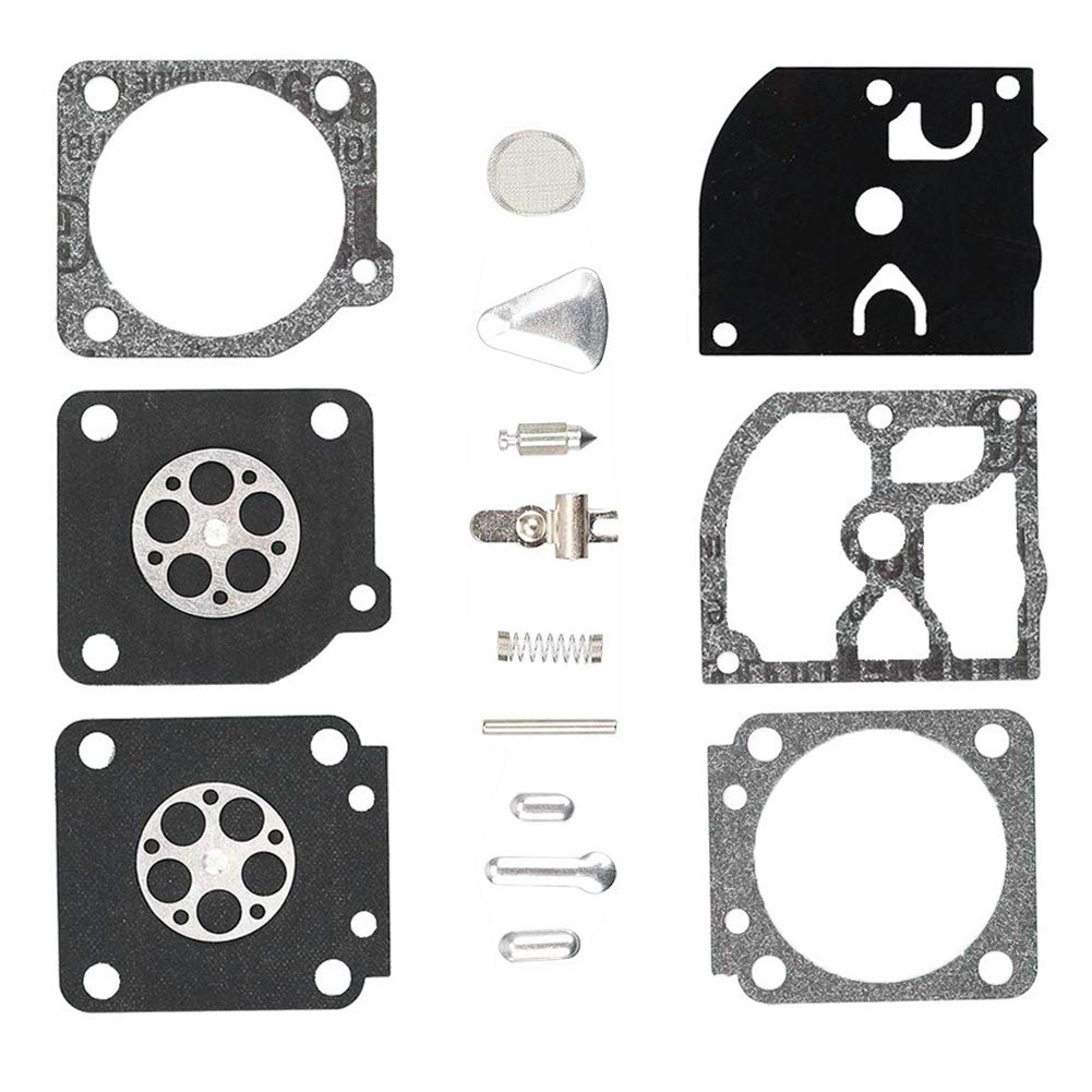 YOFMOO Pack of 10 Carburetor Rebuild Kit Compatible for Stihl Husqvarna Zama C1Q-S109A S124 S124A S125 S126 S126A S127 S127A S128 S128A S129 S134 S135