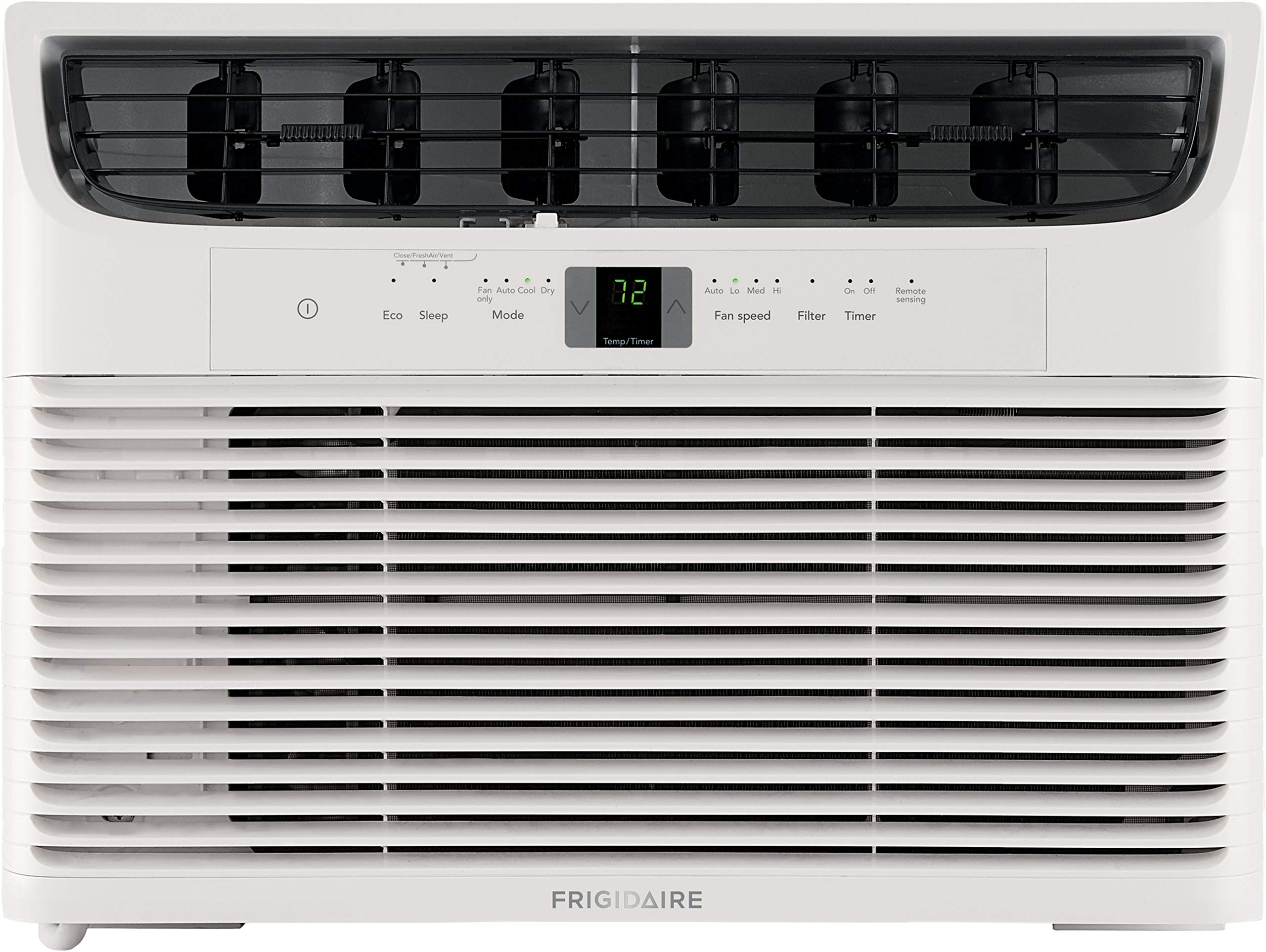 FRIGIDAIRE 12,000 BTU 115V Window-Mounted Compact Air Conditioner with Remote Control, White