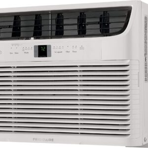 FRIGIDAIRE 12,000 BTU 115V Window-Mounted Compact Air Conditioner with Remote Control, White