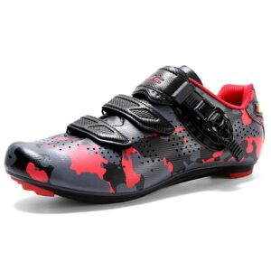 Santic Cycling Shoes Unisex Bike Shoes Look Delta Cycling Shoes Suitable for Men & Women Cycling Exercise