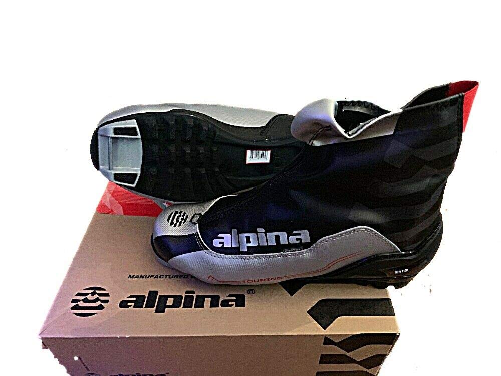 ALPINA T28 Ski Boots NNN Men's NNN Touring XC Ski Boots Pair New (Men US size 10 - Euro 44)