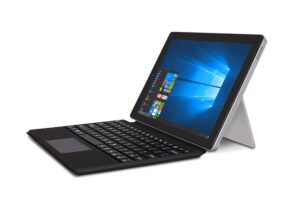 rca w101sa23t2f8 cambio 10.1" 32 gb windows 2-in-1 tablet with folio keyboard, silver