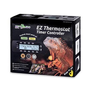 REPTI ZOO Reptile Thermostat Digital Outlet Temperature Timer Troptical or Desert Mode with Day Night Control for Aquarium Reptiles Terrarium Humidistat Mushroom Fermentation,Easy Setup (THC16)