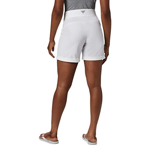 Columbia Women's Slack Water Woven Short, White, Small x 6