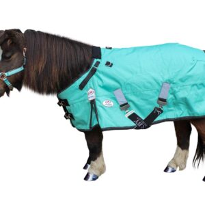 Derby Originals Nordic Tough 1200D Ripstop Waterproof Reflective Winter Mini Horse and Pony Turnout Blanket 300g Heavy Weight