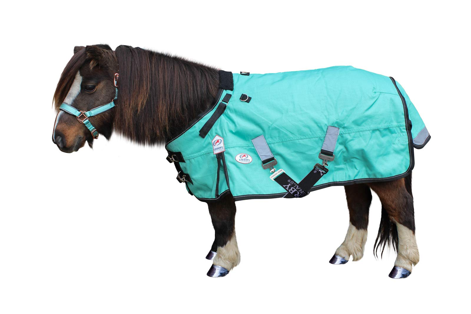 Derby Originals Nordic Tough 1200D Ripstop Waterproof Reflective Winter Mini Horse and Pony Turnout Blanket 300g Heavy Weight