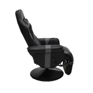 RESPAWN 900 Gaming Recliner - Video Games Console Recliner Chair, Computer Recliner, Adjustable Leg Rest and Recline, Recliner with Cupholder, Reclining Gaming Chair with Footrest - Gray