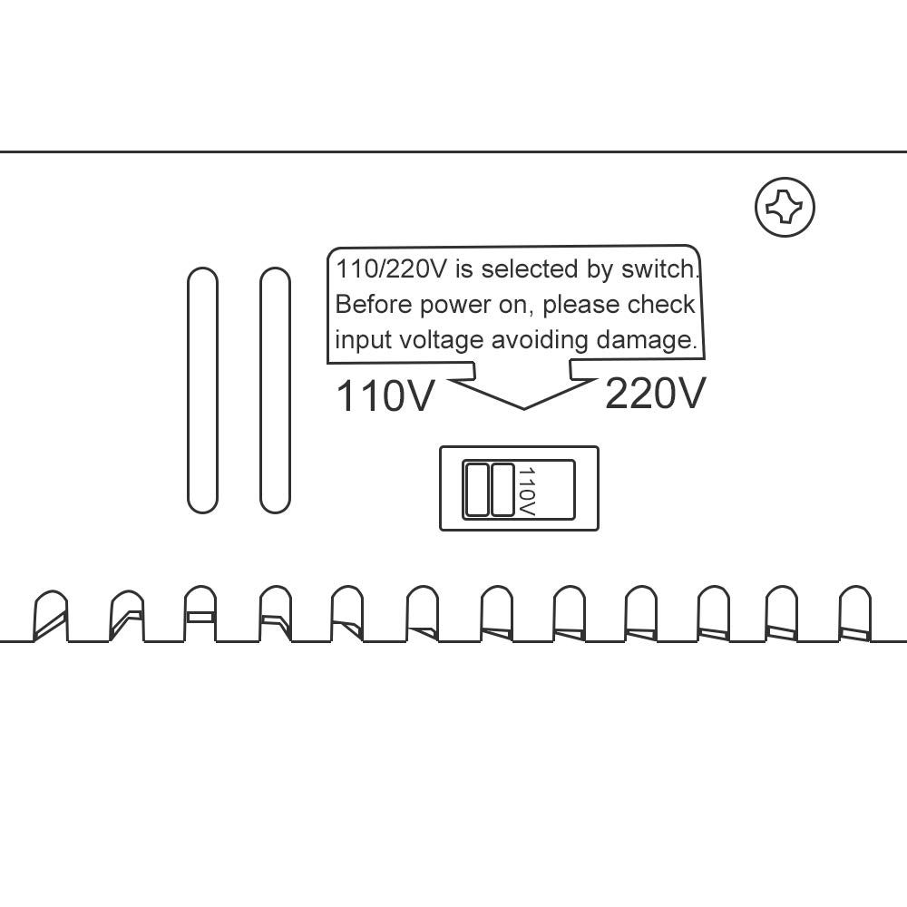 inShareplus 12V 10A 120W, DC Universal Regulated Switching Power Supply, 100-240V AC to DC 12 Volt LED Driver, Converter, Transformer for LED Strip Light, Computer Project,