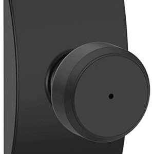 SCHLAGE F40BWE622CEN Bowery Privacy knob, Matte Black