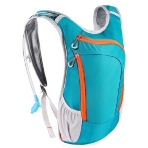 hydration pack,hydration backpack with 2l hydration bladder lightweight insulation water pack for running hiking riding camping cycling climbing fits men & women