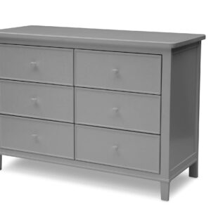 Delta Children Haven 6 Drawer Dresser, Grey