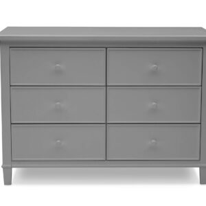 Delta Children Haven 6 Drawer Dresser, Grey