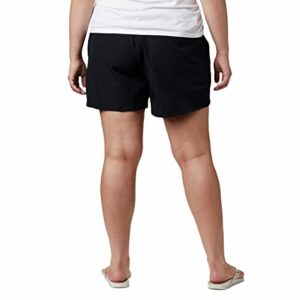 Columbia womens Coral Point III Shorts, Black, 10 Short