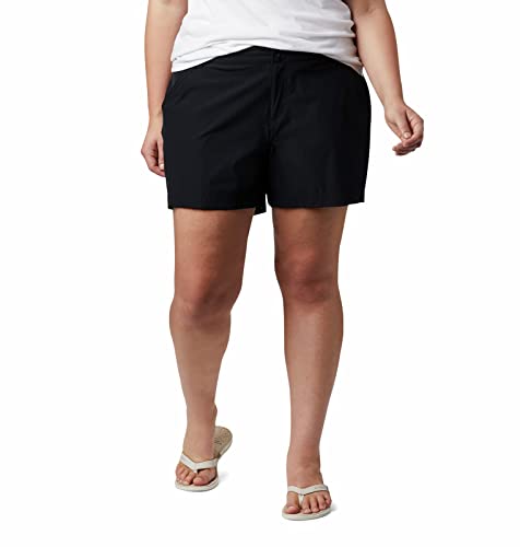 Columbia womens Coral Point III Shorts, Black, 10 Short