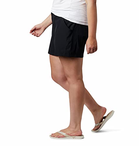 Columbia womens Coral Point III Shorts, Black, 10 Short