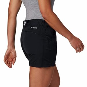 Columbia womens Coral Point III Shorts, Black, 10 Short