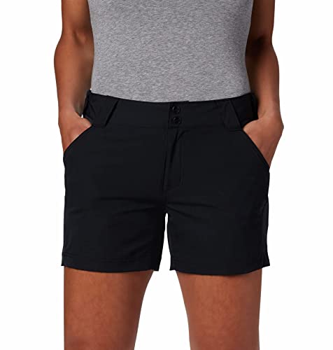 Columbia womens Coral Point III Shorts, Black, 10 Short