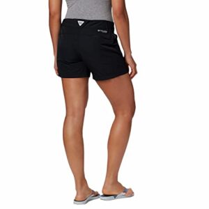 Columbia womens Coral Point III Shorts, Black, 10 Short