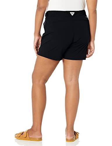 Columbia womens Coral Point III Shorts, Black, 10 Short