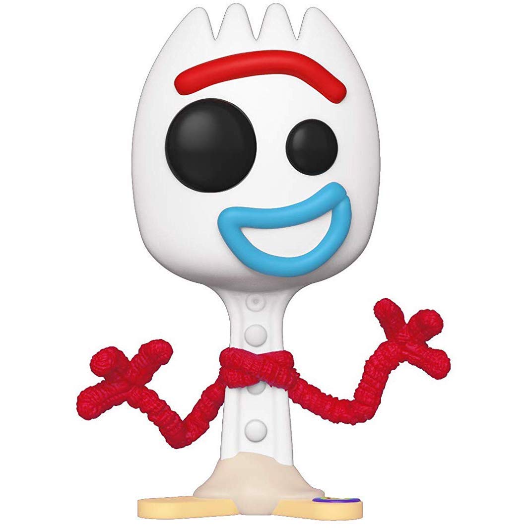 Disney Pixar: Toy Story 4 - Forky Funko Pop! Vinyl Figure (Includes Compatible Pop Box Protector Case)