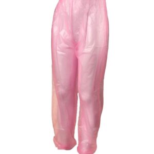 Haian Plastic Jogging Bottoms (Large, Transparent Pink)