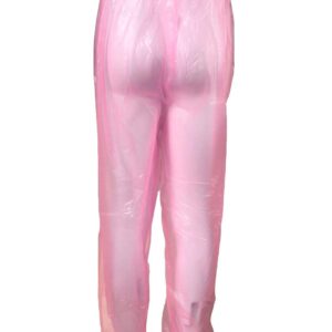 Haian Plastic Jogging Bottoms (Large, Transparent Pink)