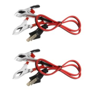 fastrohy 2pcs 12v dc 2.3ft generator charging cord cable for yamaha et950 generators