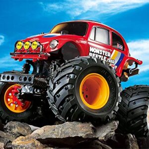 Tamiya 58672 RC Monster Beetle Trail 4x4 Kit, with Gf-01TR Chassis