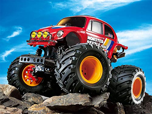 Tamiya 58672 RC Monster Beetle Trail 4x4 Kit, with Gf-01TR Chassis