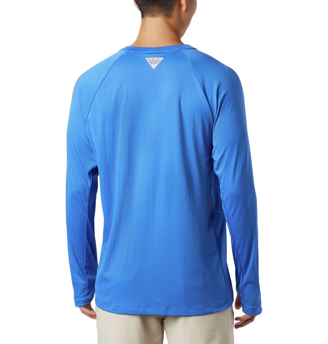 Columbia Men's PFG Buoy Knit Long Sleeve Shirt, Vivid Blue, Large